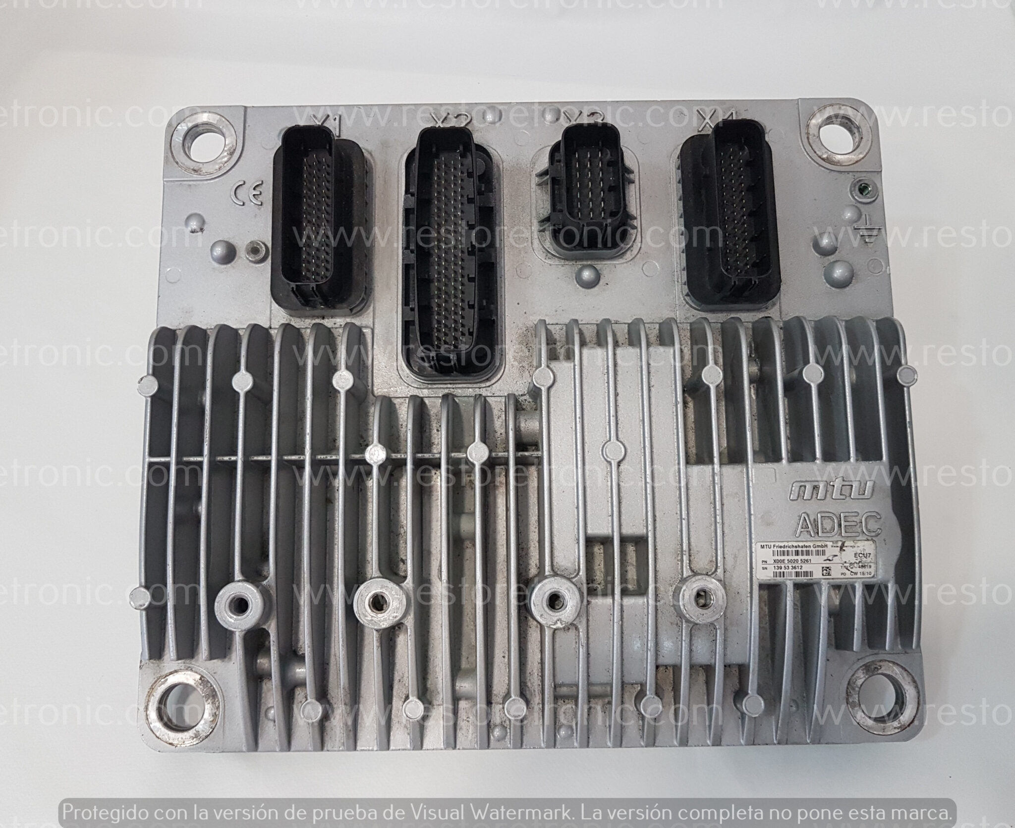 MTU - Engine governor ADEC - ECU7-05/B - Part number: X00E50209162 ...